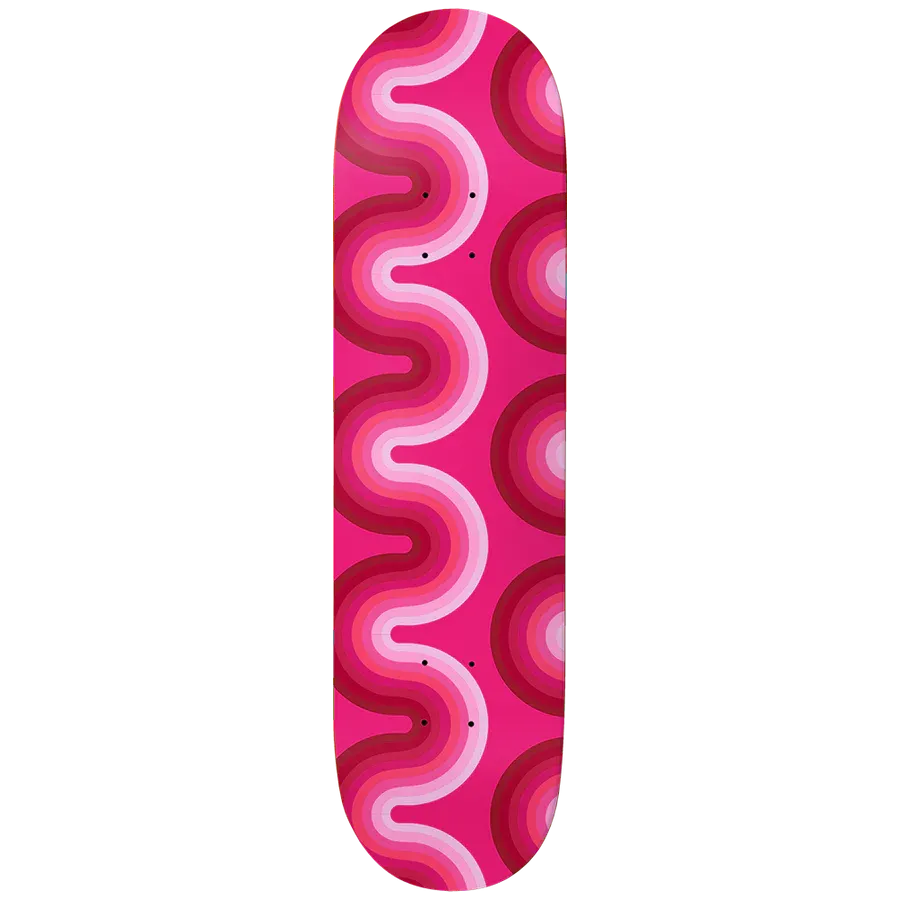 CALL ME 917 WAVY DECK / PINK SLICK / 8.38" is – surferswarehouse